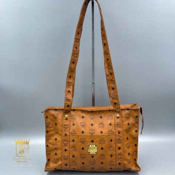MCM | Bags | Mcm Visetos Tote Bag | Poshmark
